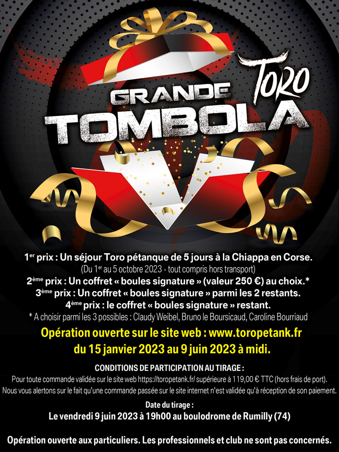 TOMBOLA - Toro Petank
